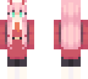zero two | Minecraft Skins