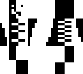 black and white jester | Minecraft Skins