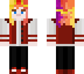 Equestria girl prince Solaris | Minecraft Skin