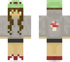 mushroom girl | Minecraft Skins
