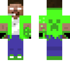 Green Herobrine 3 | Minecraft Skin