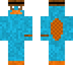 Perry The Platypus | Minecraft Skin
