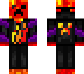 lava creeper | Minecraft Skins