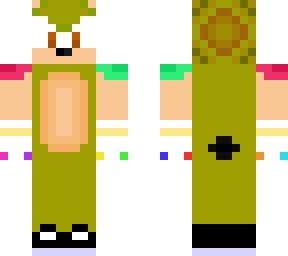 Tye dye the hedgehog | Minecraft Skin