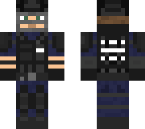 Arkham asylum guard | Minecraft Skin