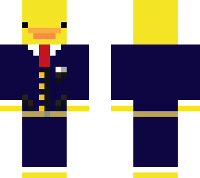 blue tuxedo duck | Minecraft Skin