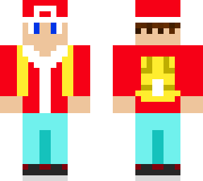 FRLG Red Skin V2 | Minecraft Skin
