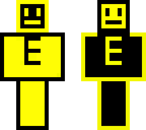 Inverted E | Minecraft Skin