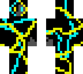 half robot | Minecraft Skins