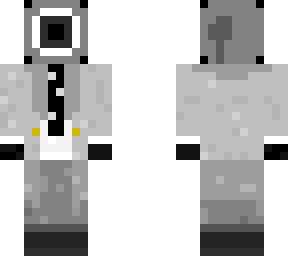 Speaker Man Skibidi toilet Skin | Minecraft Skin