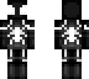 Venomized Spider-Man | Minecraft Skin