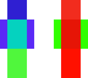 a colorful skin 4 | Minecraft Skin