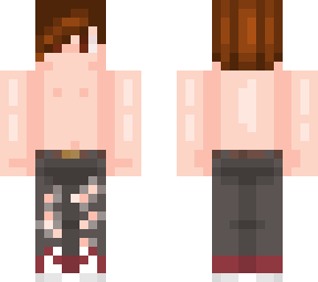 shirtless man | Minecraft Skins