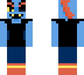 undyne | Minecraft Skins