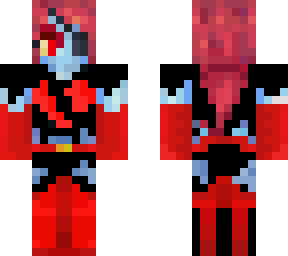 undyne | Minecraft Skins