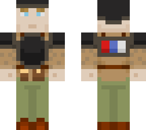 USAR Basic Infantry (Male, Desert Camo) | Minecraft Skin
