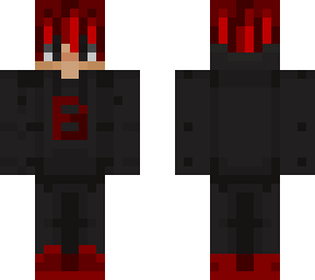 8 red boy | Minecraft Skin