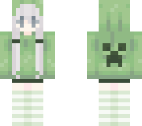 Minecraft Creeper Girl Skins