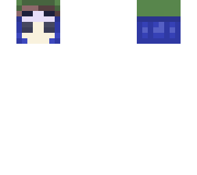 Gorillaz 2D head base | Minecraft Skin