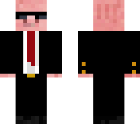spy pig v2 | Minecraft Skin