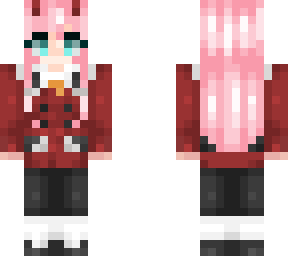 zero two | Minecraft Skins