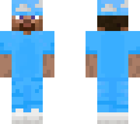 Cloud steve without glasses | Minecraft Skin