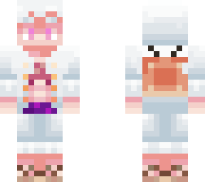 luffy gear 5 | Minecraft Skins