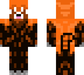 panda rojo | Minecraft Skins