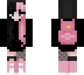pink goth | Minecraft Skin