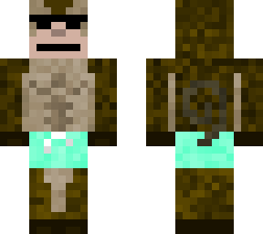 SuperCoolMonkey Beach | Minecraft Skin