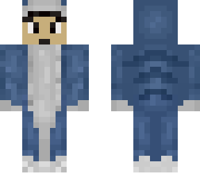 Boy in shark Outfit | Minecraft Skin