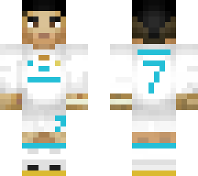 Cr7 Real Madrid | Minecraft Skin