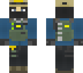 CS:GO FBI Agent | Minecraft Skin