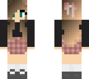 Cute Girl Skirt | Minecraft Skin