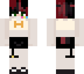 fem boy hotters bunny with tail | Minecraft Skin