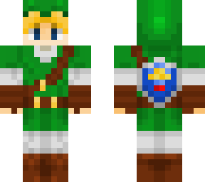 Link (Ocarina Of Time) | Minecraft Skin