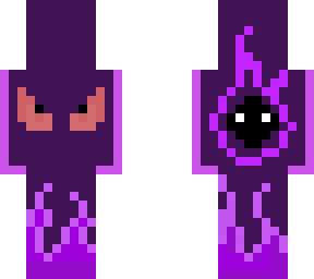 purple fire | Minecraft Skin