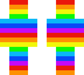 RGB MAN | Minecraft Skin