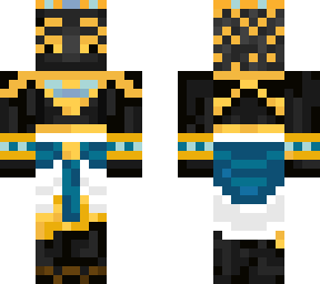 Set (Egyptian Black Jackal) | Minecraft Skin
