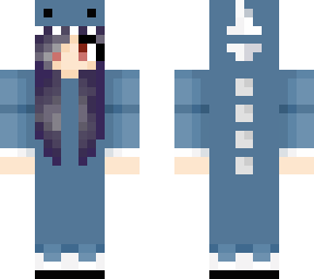 shark girl | Minecraft Skins