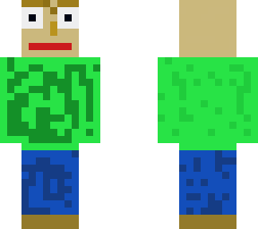Baldi From Baldi's Basics | Minecraft Skin