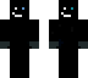 black powerful outfit | Minecraft Skin