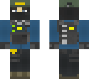 CS:GO FBI Agent V3 | Minecraft Skin