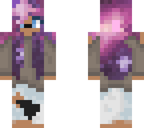 Dani's Sparkly Hair Skin | Minecraft Skin