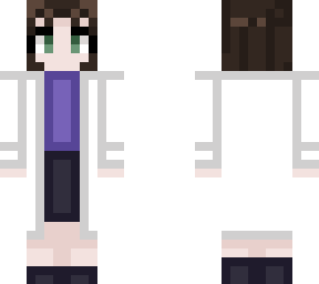 Evangelion Yui Ikari (Shinji's Mom) (Fixed 2) | Minecraft Skin