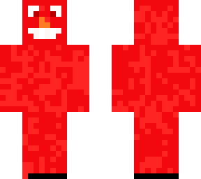 evil elmo | Minecraft Skin