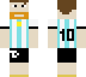 messi | Minecraft Skins