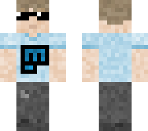 Pewdiepie Minecraft Skin Template