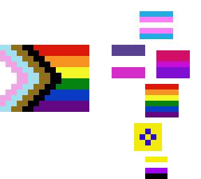 Pride flags | Minecraft Skin