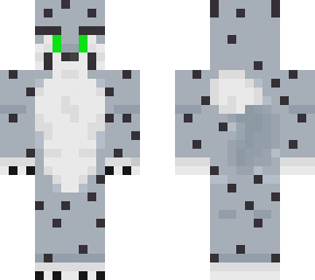 Snow Leopard Male | Minecraft Skin